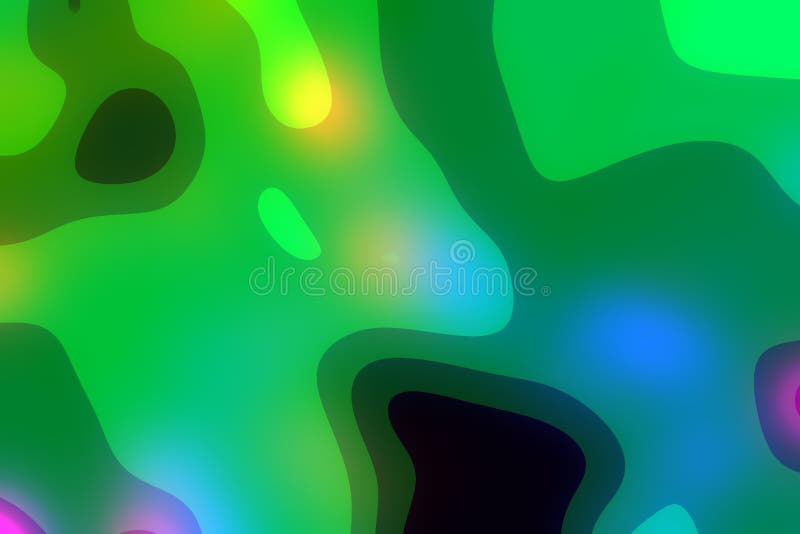 Creative Soft Focus Soap Shining Bubbles or Liquid Abstract Gradient ...