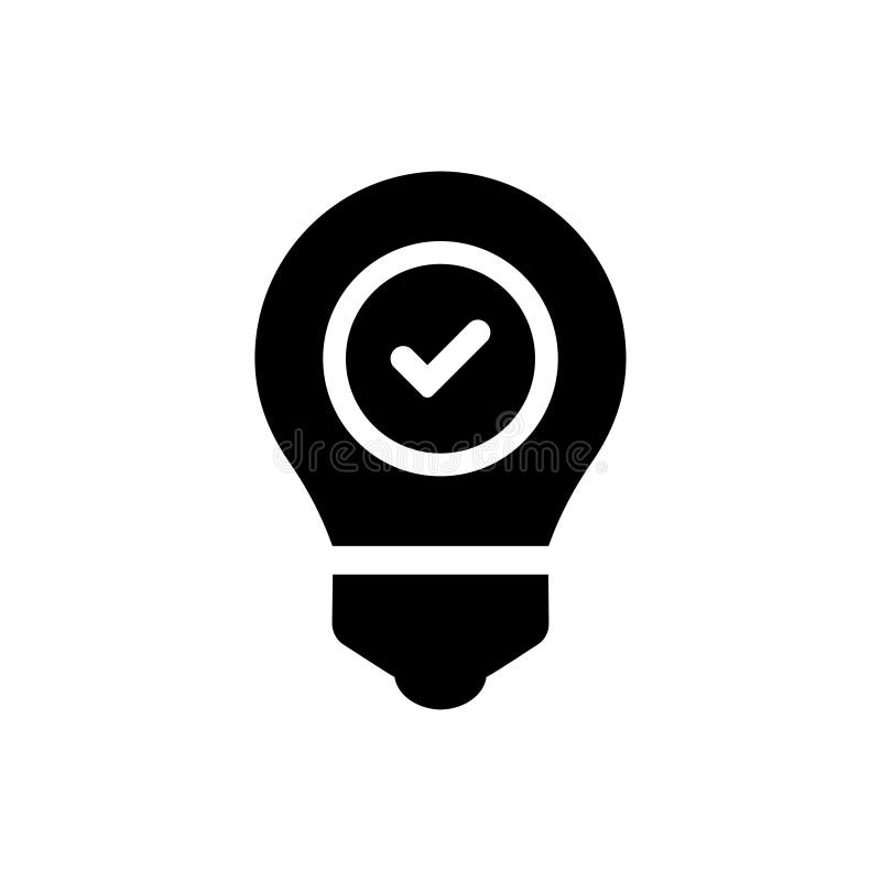 Creative Solution Icon stock vector. Illustration of vector - 192457639