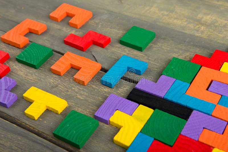 Creative Solution for Idea - Business Concept, Jigsaw Puzzle on the ...