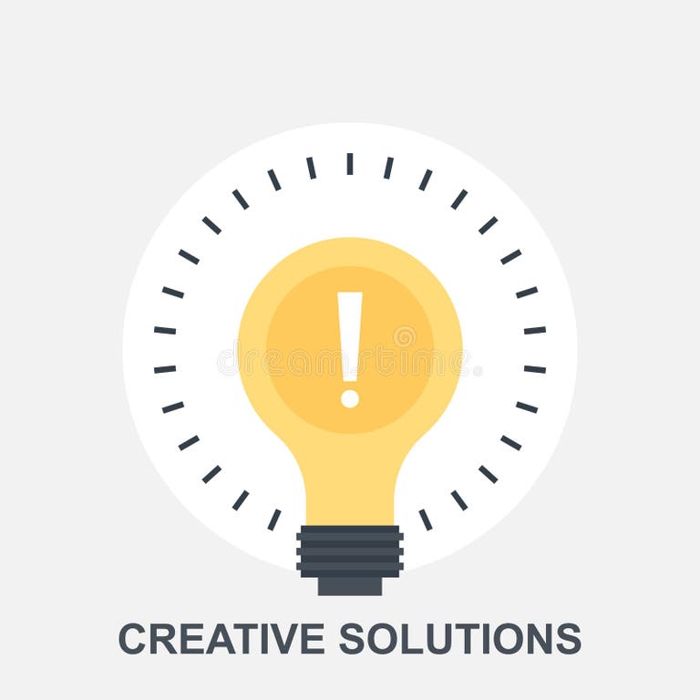 Creative Solutions Vector Illustration Concept Stock Vector ...