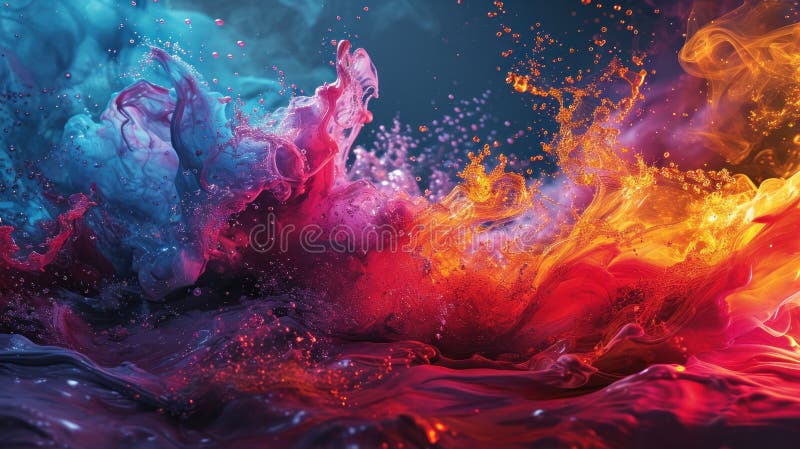 Creative Solutions Web Banner - 16:9 - AI Generated Stock Illustration ...