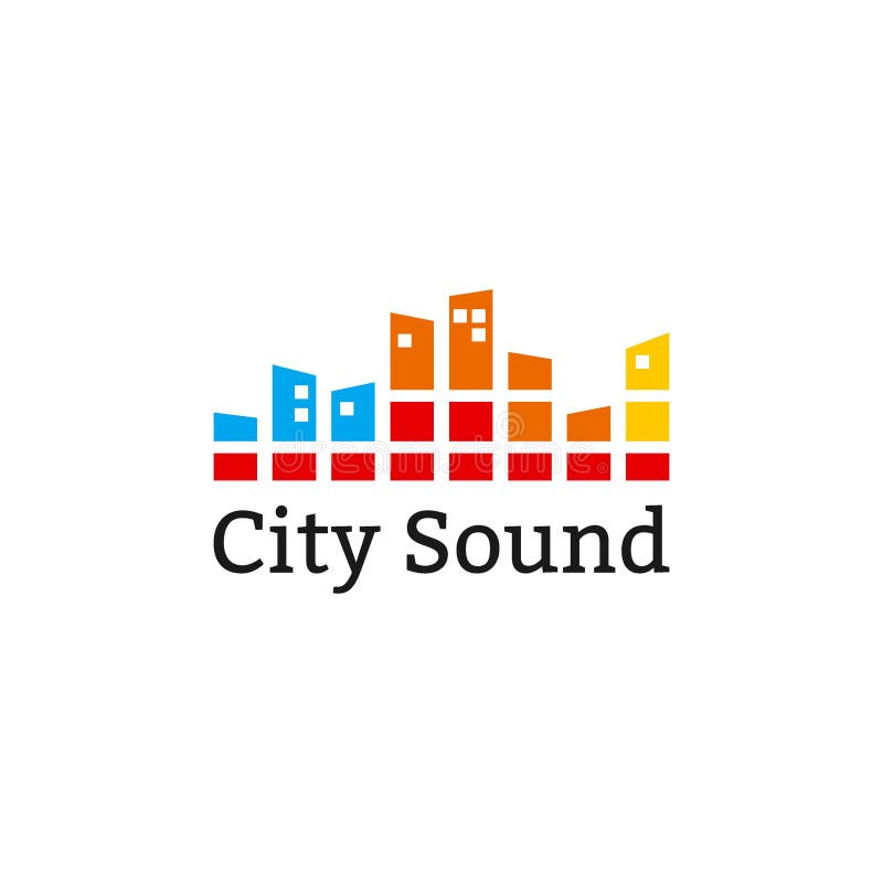 Creative Sound Logo Vector Art Logo Stock Vector - Illustration of ...