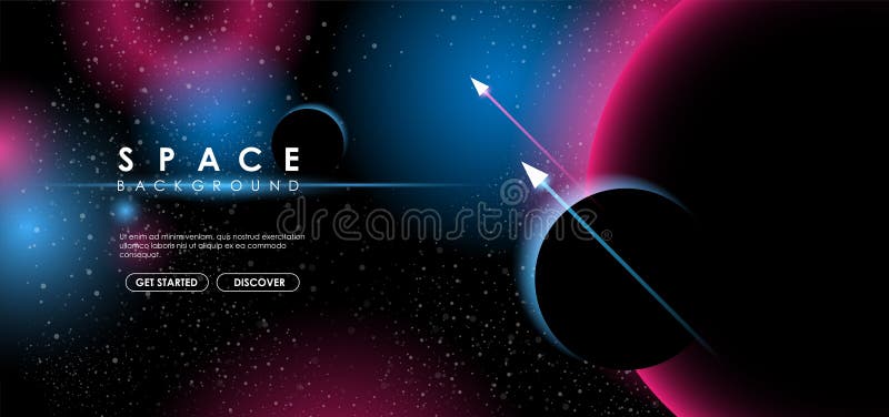 Fantasy Planets Kids Posters. Multicolor Cosmic Objects, Space Galaxy ...