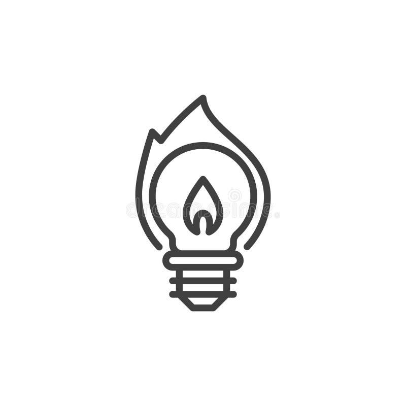 Flame Outline Stock Illustrations – 63,867 Flame Outline Stock ...