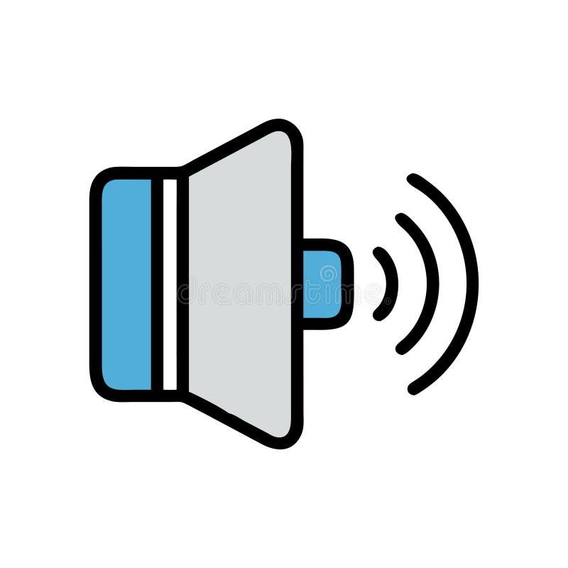 Creative Speakerphone Icon for Audio Conferencing Stock Vector ...