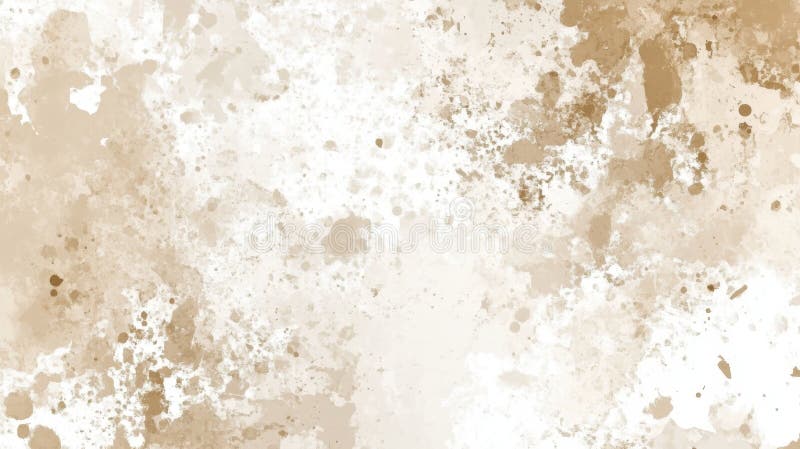 Creative Splashes of Beige and White Colors Create an Abstract ...