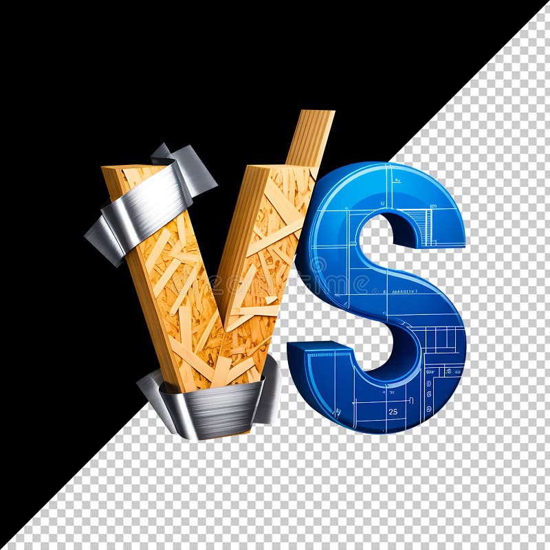 3d Diy Vs Professional Vs Icon with Plywood and Blueprint Texture, Home ...