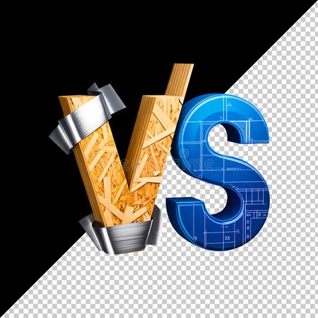 3d Diy Vs Professional Vs Icon with Plywood and Blueprint Texture, Home ...