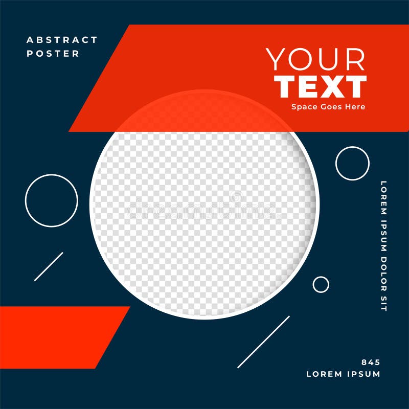 Creative and Sporty Business Promo Frame Template for Web Ads Stock ...