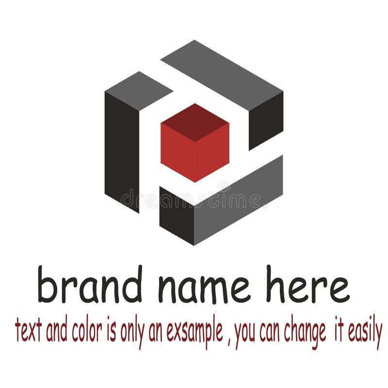 Abstract Square Logo Vector Stock Vector - Illustration of colorful ...