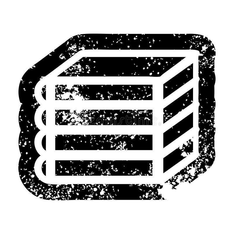 A Creative Stack of Books Icon Stock Vector - Illustration of graphic ...
