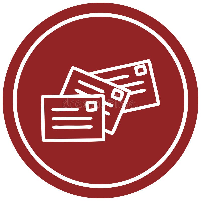 Stack Mail Letters Stock Illustrations – 206 Stack Mail Letters Stock ...