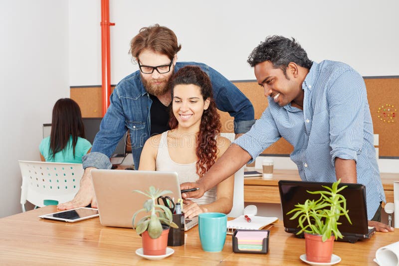 Creative Startup Business Team Stock Photo - Image of teamwork ...