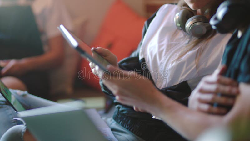 Creative Startup, Teamwork and Tablet for UX UI Discussion while ... Creative Startup, Teamwork and Tablet for UX UI Discussion while ...