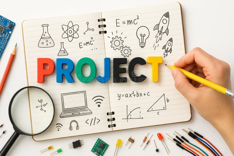 Creative STEM Project – a Flat Lay of Innovation and Learning in Action ...