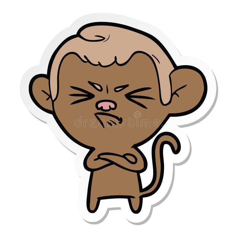 Cartoon Angry Monkey Stock Illustrations – 3,128 Cartoon Angry Monkey ...
