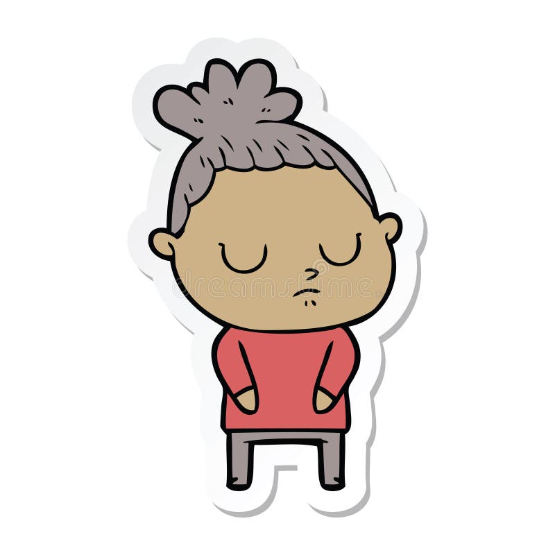 Calm Expression Stock Illustrations – 5,022 Calm Expression Stock ...