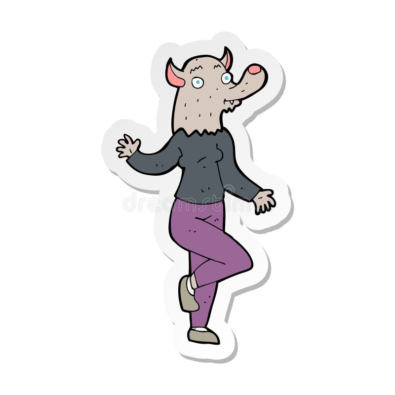 Female Cartoon Werewolf Stock Illustrations – 216 Female Cartoon ...