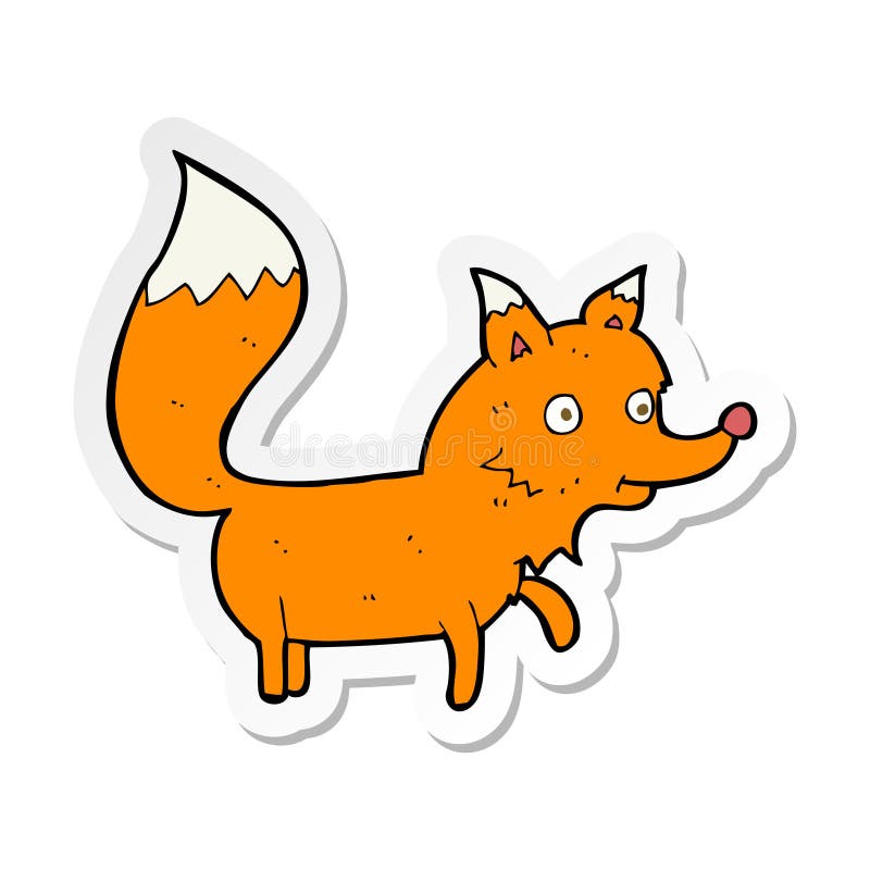 Cartoon Fox Cub Sign Stock Illustrations – 101 Cartoon Fox Cub Sign ...