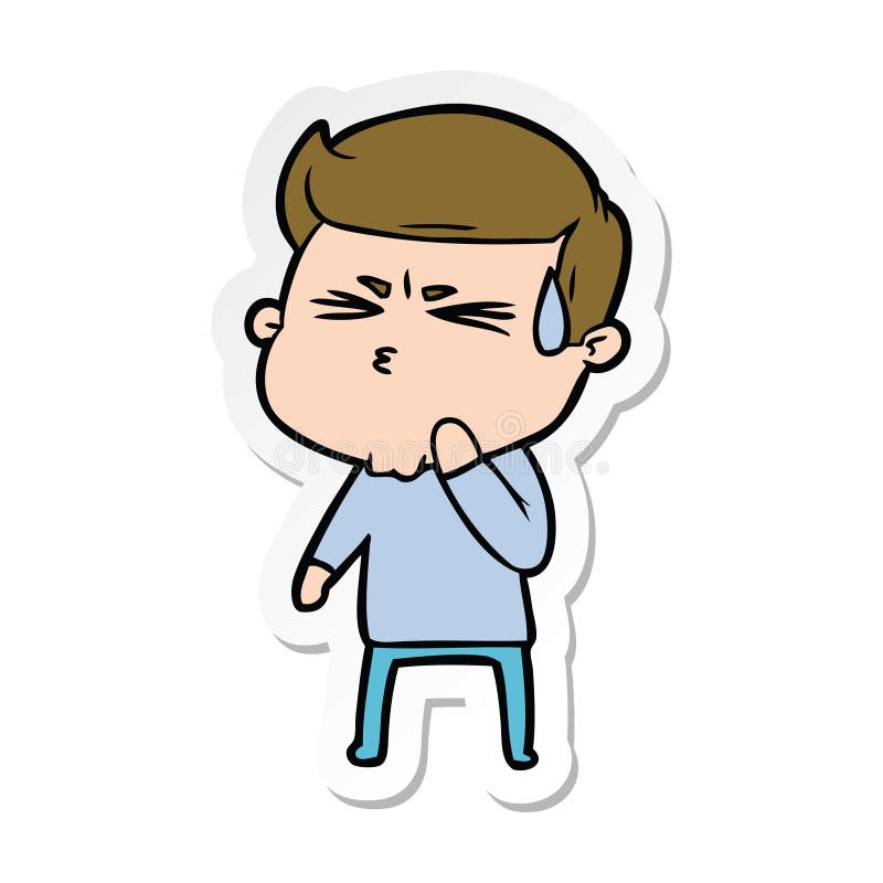 Stick Man Sweating Stock Illustrations – 198 Stick Man Sweating Stock ...