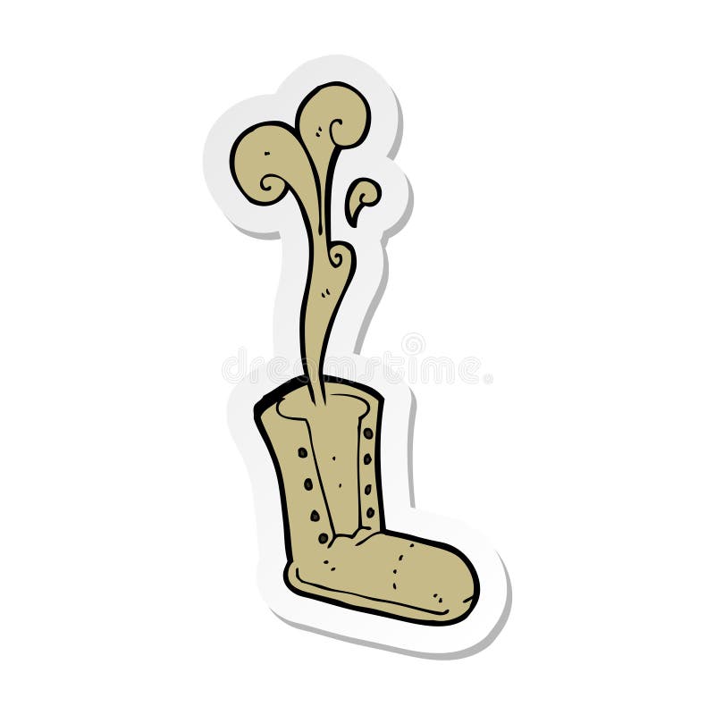 Retro Cartoon Smelly Old Boot Stock Illustrations – 4 Retro Cartoon ...