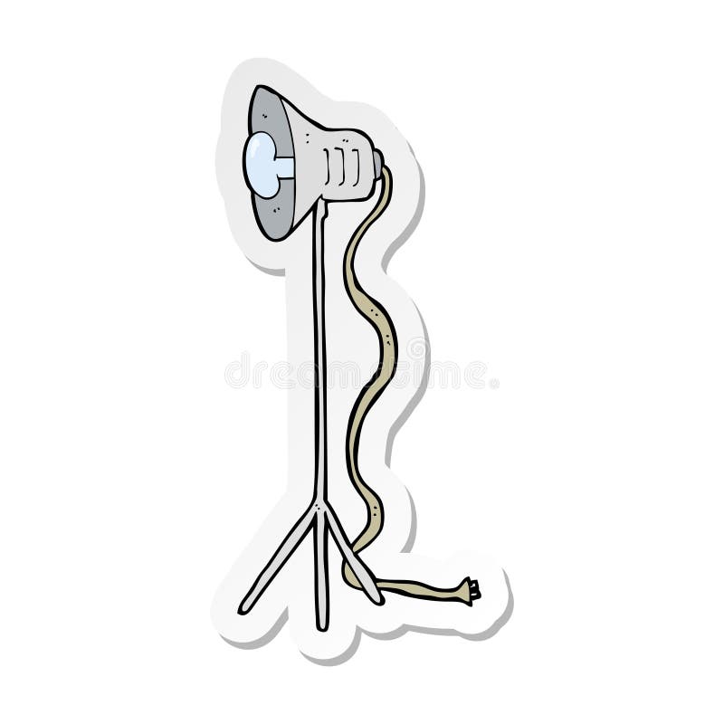 Sticker Studio Light. Suitable for Art Symbol. Simple Design Editable ...