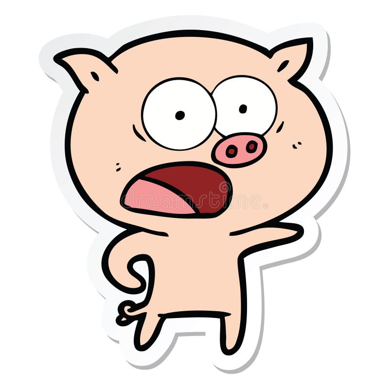 Screaming Pig Stock Illustrations – 281 Screaming Pig Stock ...