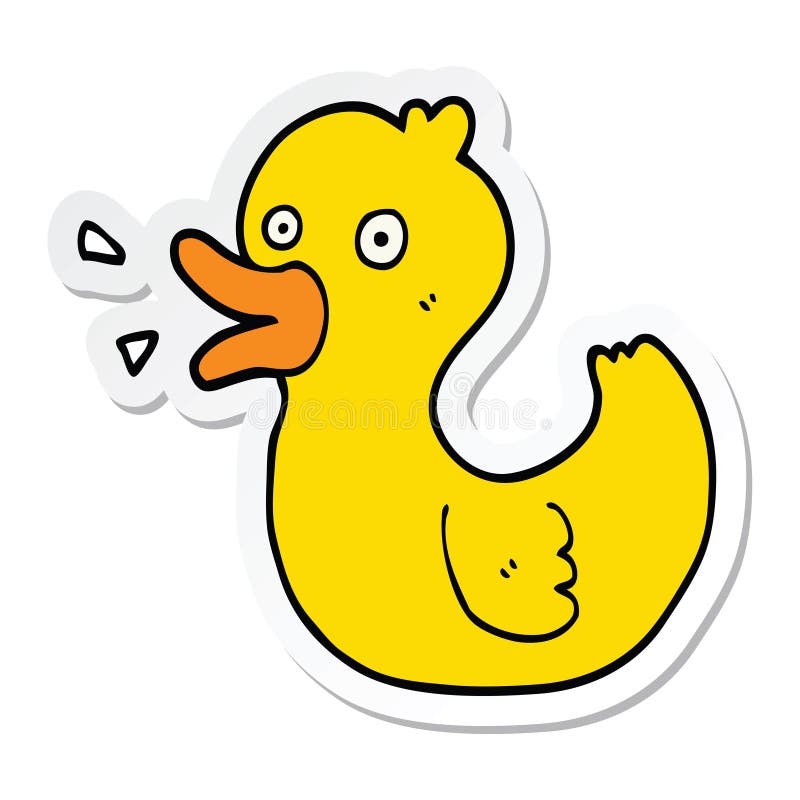 Cartoon Duck Quacking Stock Illustrations – 136 Cartoon Duck Quacking ...