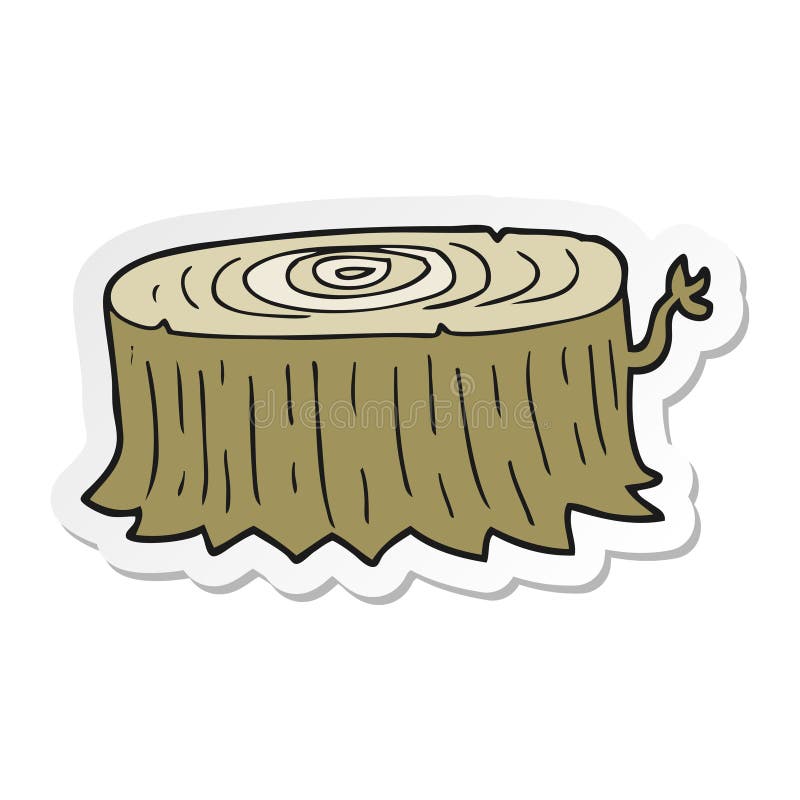 Stump Sticker Stock Illustrations – 824 Stump Sticker Stock ...