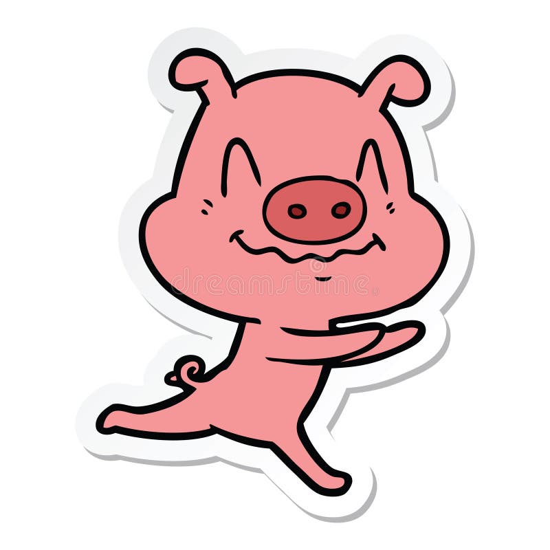 Cartoon Pig Running Stock Illustrations – 923 Cartoon Pig Running Stock ...