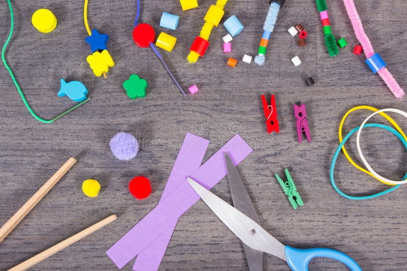 Creative Sticks with Beads and Stationery Accessories for Learning at ...