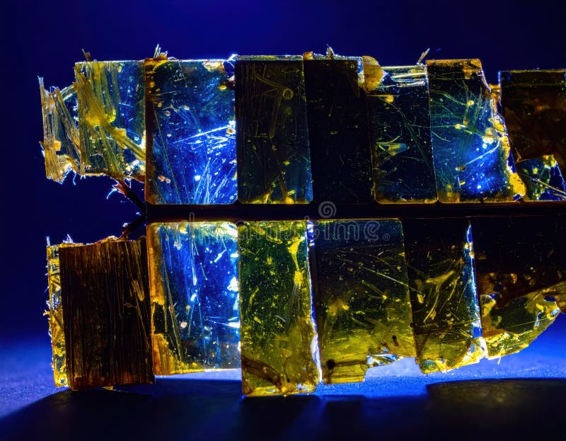 Macro Texture of Crystallized Seaweed Captured Still Life Composition ...