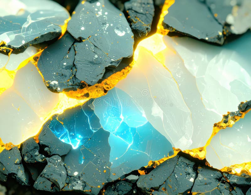 Macro Texture of Sea Salt Crust Still Life Composition Stock ...