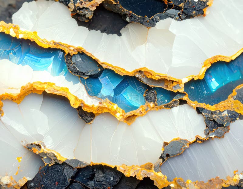 Macro Texture of Sea Salt Crust Still Life Composition Stock ...