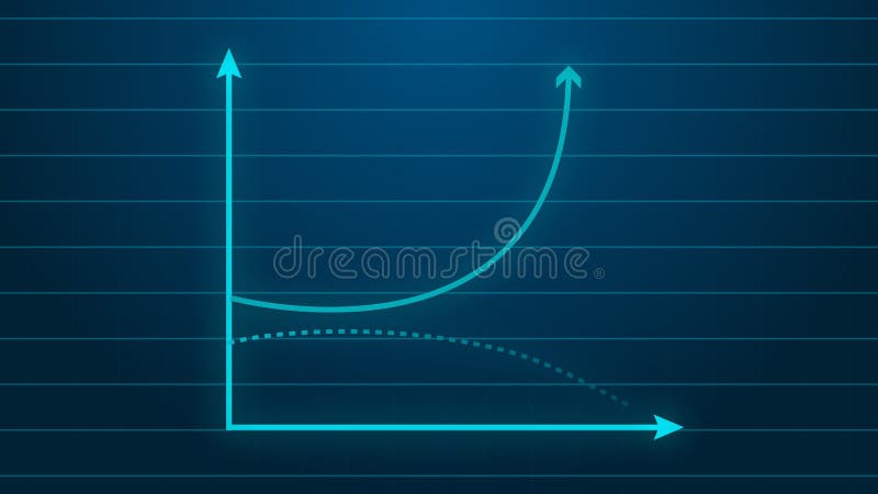 Creative Stock Exchange Graph Animation Stock Video - Video of growth ...