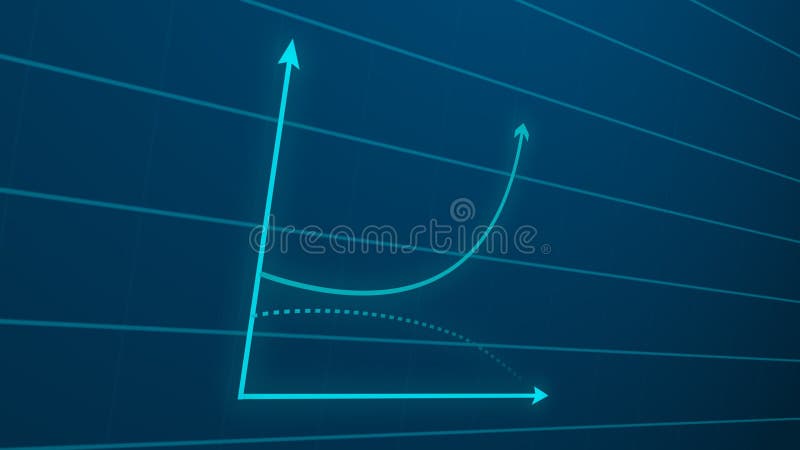 Creative Stock Exchange Graph Animation Stock Video - Video of growth ...