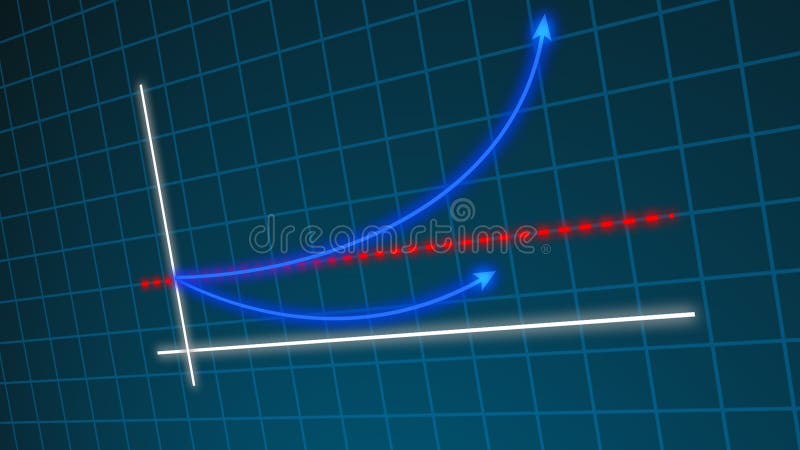 Creative Stock Exchange Graph Stock Video - Video of successful ...