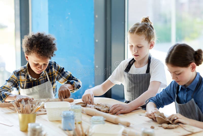Lesson of handcraft stock photo. Image of skill, smiling - 119076364