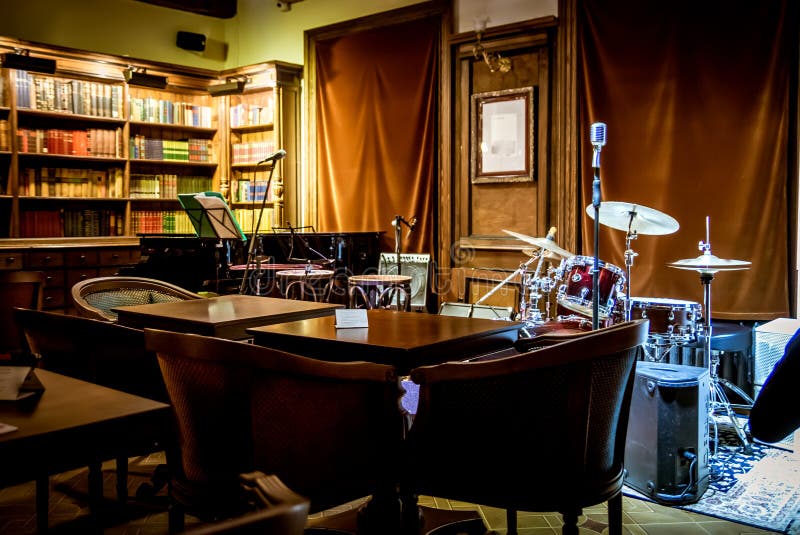 Creative Studio for Performances by Music Artists Stock Image - Image ...