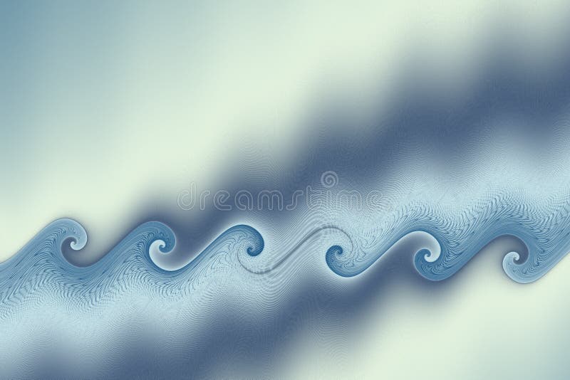 Stylized wave pattern stock vector. Illustration of style - 122610094