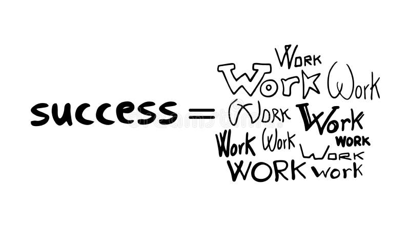 Creative success message stock vector. Illustration of design - 95407064