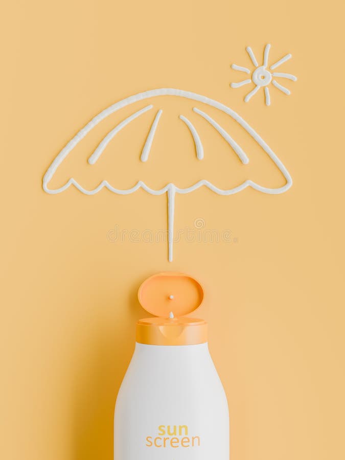 Sunscreen Bottle Drawing Stock Illustrations – 686 Sunscreen Bottle ...