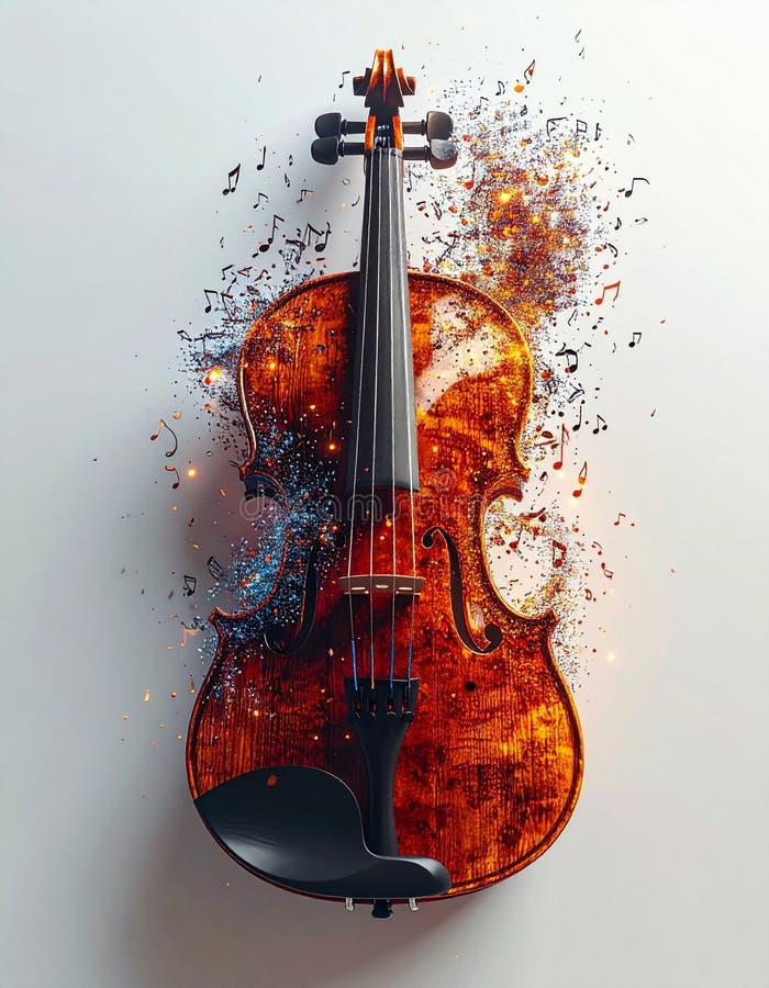 Classical Violin Bursts Stock Illustrations – 9 Classical Violin Bursts ...
