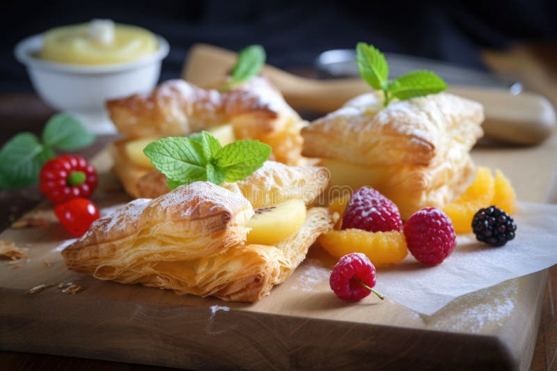 Creative Take on Flaky Puff Pastries and Turnovers, with Fresh Fruit ...