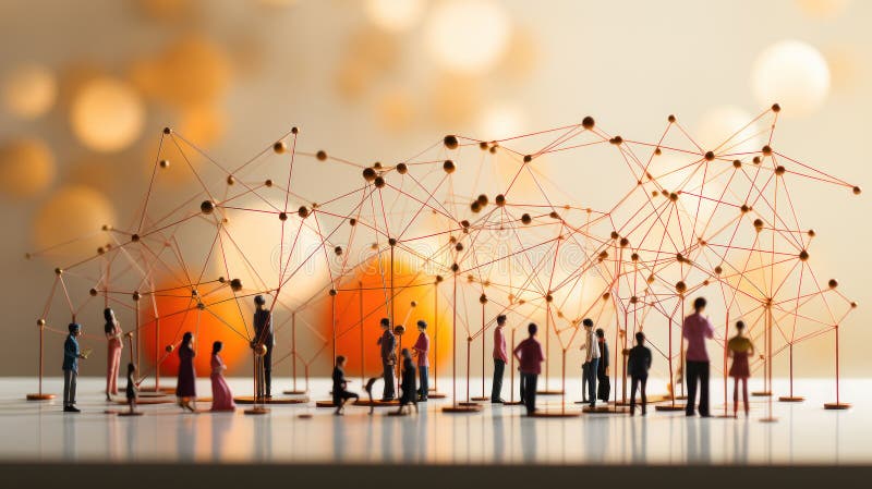 Creative Talent Management: Stick Figures in Action Stock Illustration ...