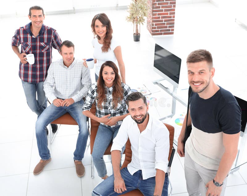 Creative Team Design Agency Stock Photo - Image of workplace ...
