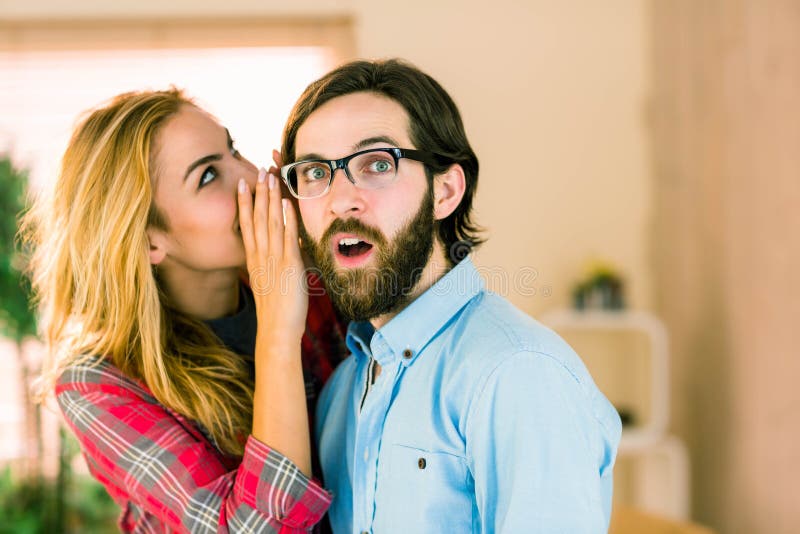 Creative team gossiping stock photo. Image of gossip - 61440728