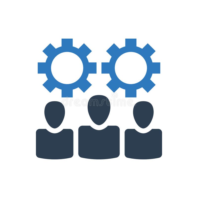 Creative Team Icon - Professional Expert Team Icon Stock Vector ...