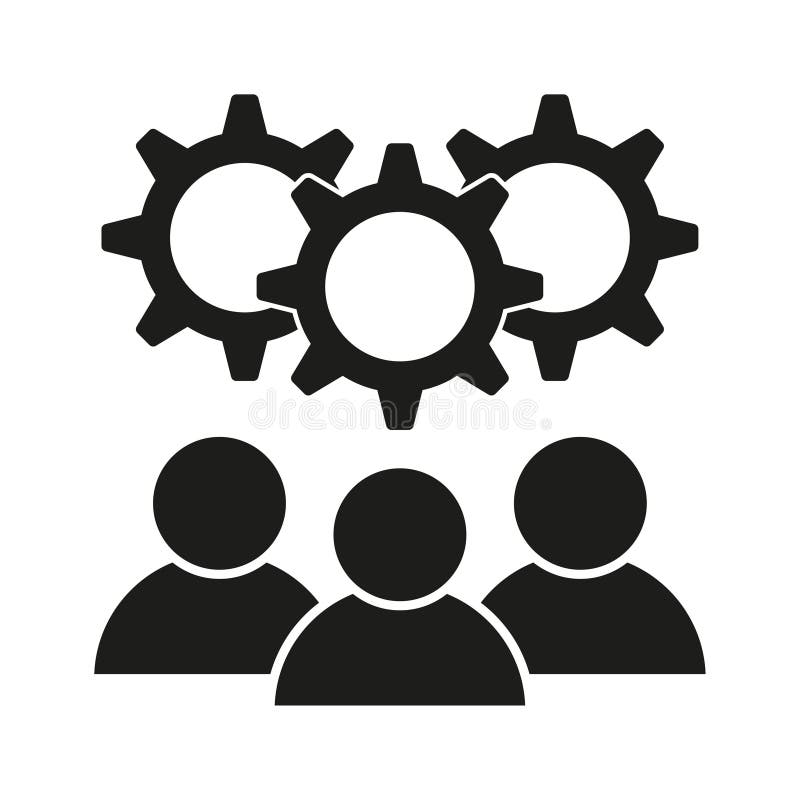 Creative Team Icon. Professional Expert Team Icon. Vector Illustration ...