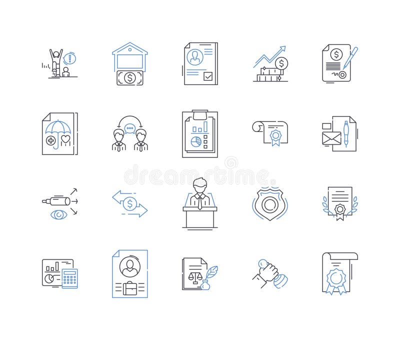 Creative Team Line Icons Collection. Imagination, Visionary, Innovation ...